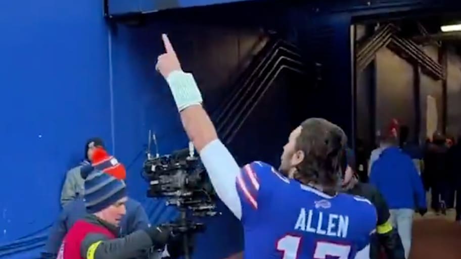Josh Allen Did Such a Cool Thing for a Bills Fan While Walking Off ...