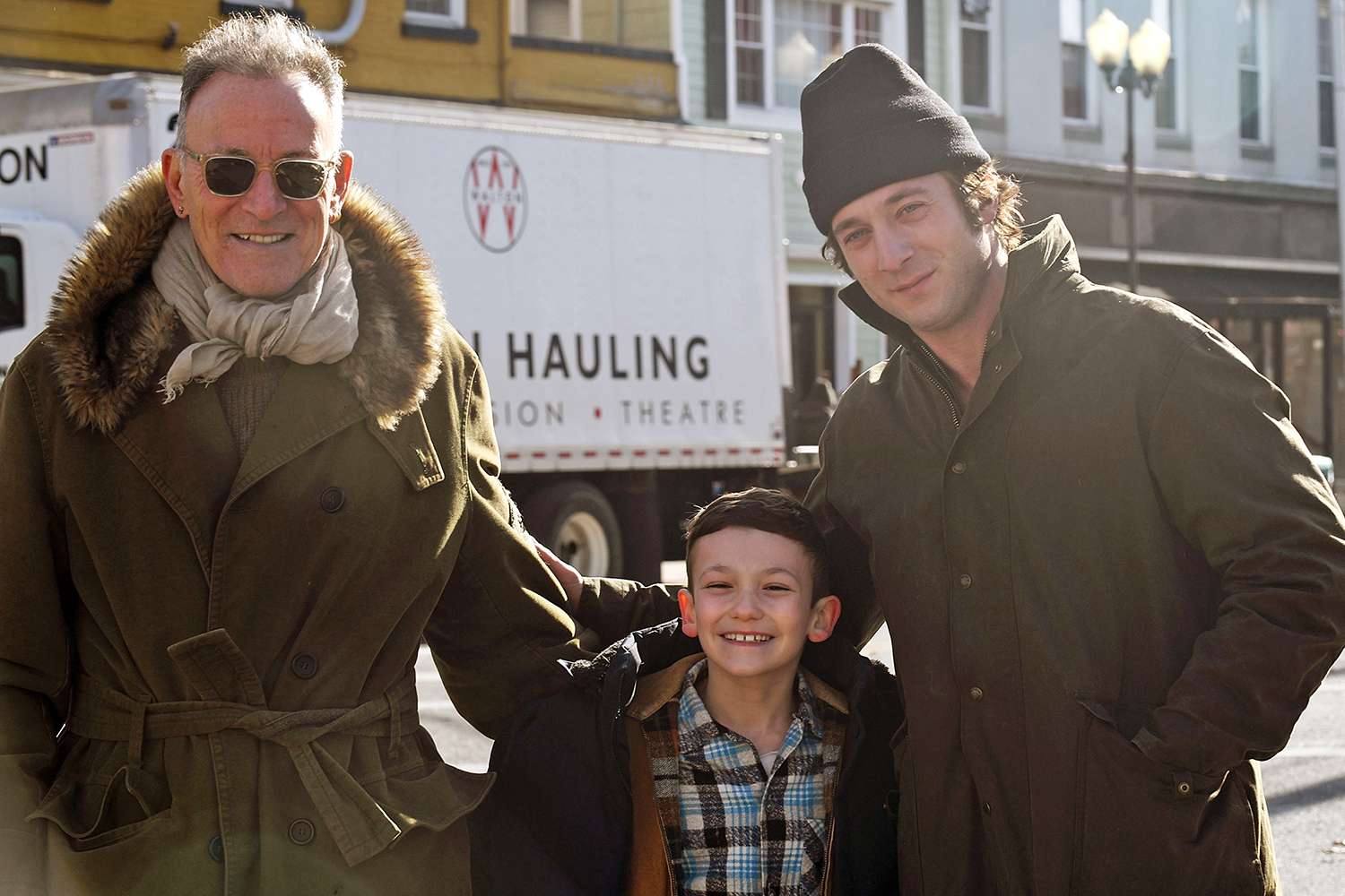 Bruce Springsteen Poses with Child Actor Playing Him in Upcoming Biopic ...