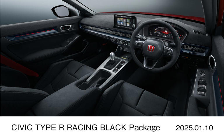 Honda Subdues the Civic Type R with Racing Black Package