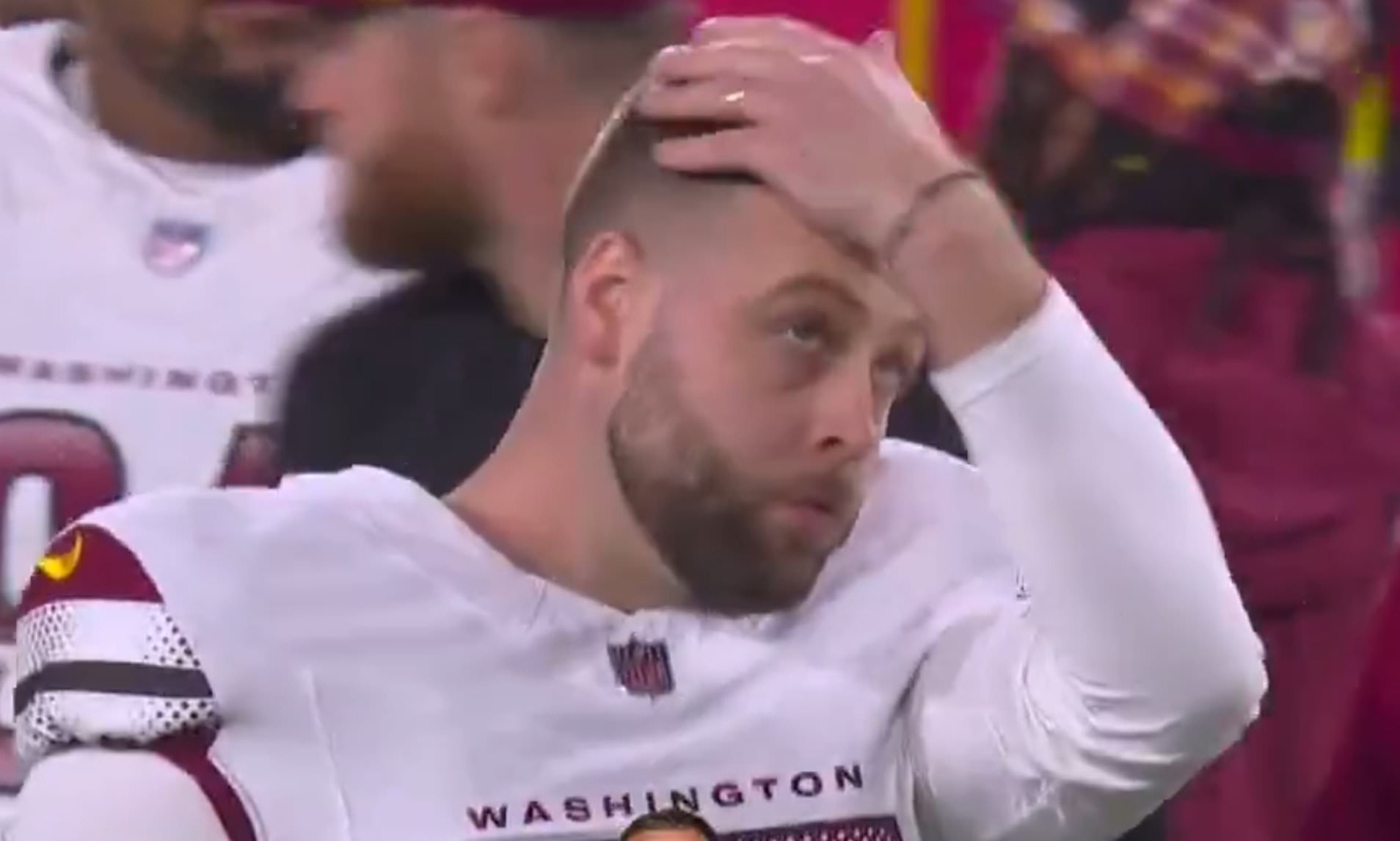 The real reason Commanders kicker Zane Gonzalez kept playing with his ...