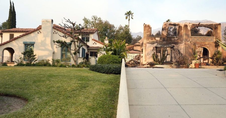 These are the L.A. homes that did not burn in the wildfires