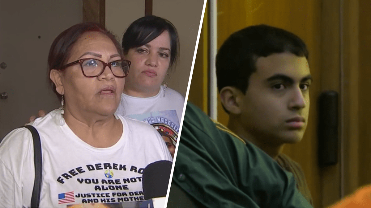 ‘He's innocent': Women travel across the US to support Derek Rosa, teen ...