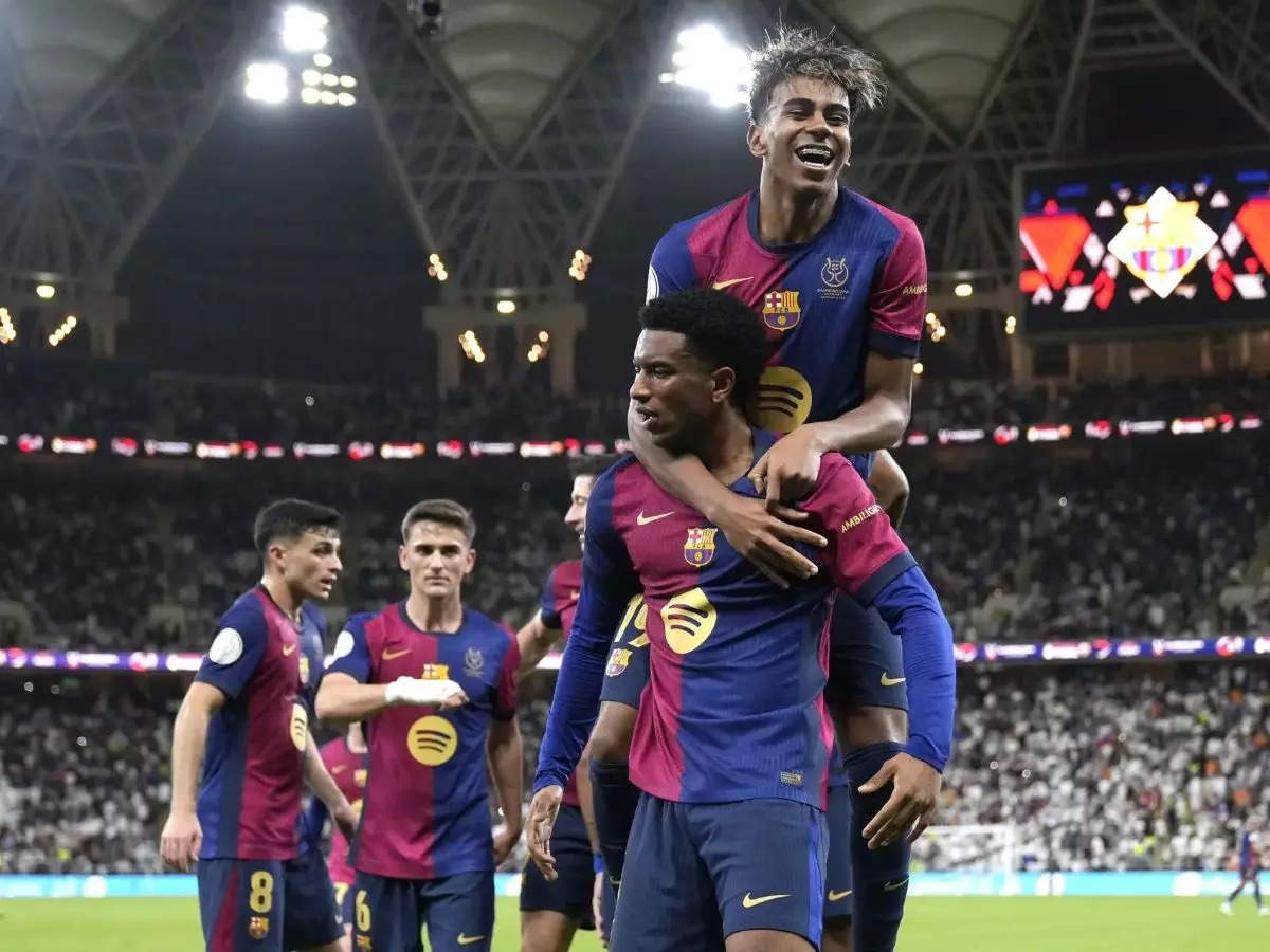 Barcelona routs Real Madrid again to win Spanish Super Cup final 5-2