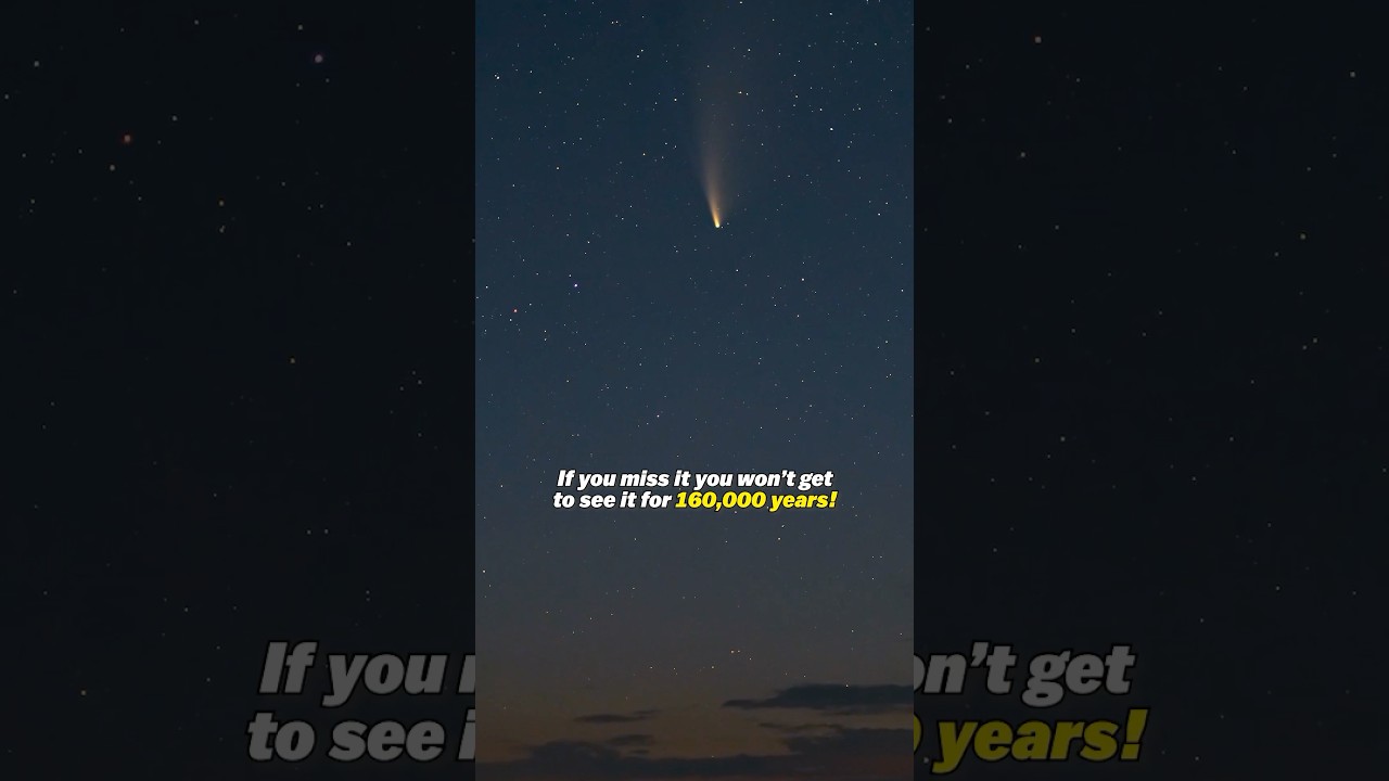 Don’t miss this once-in-a-lifetime Comet!