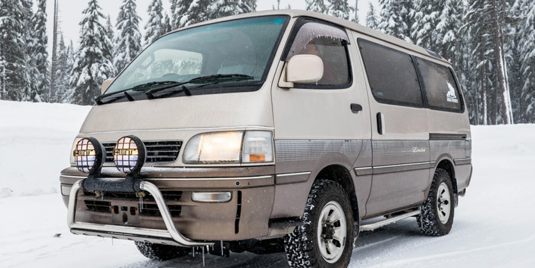 An Oregon JDM Van Importer Built a Drift Sim Out of a Toyota HiAce