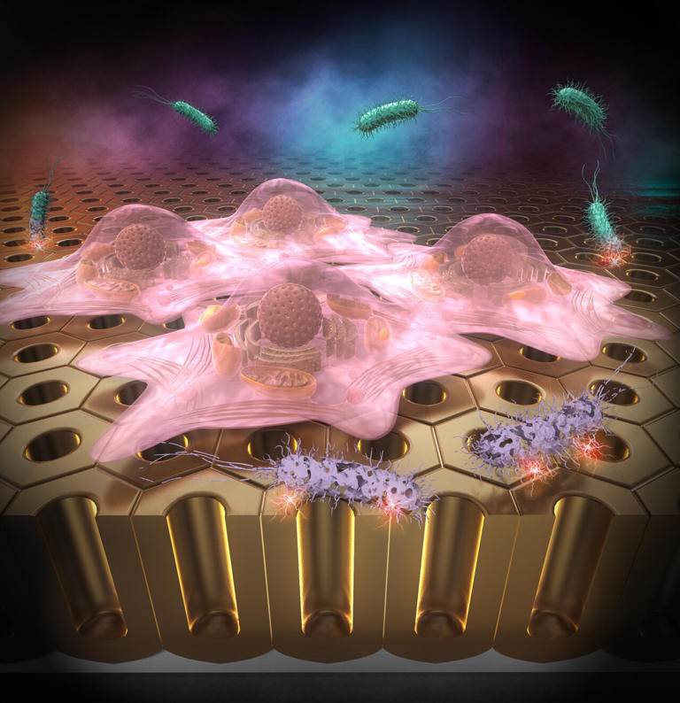 Scientists engineer nanostructured surfaces hostile to bacteria but ...