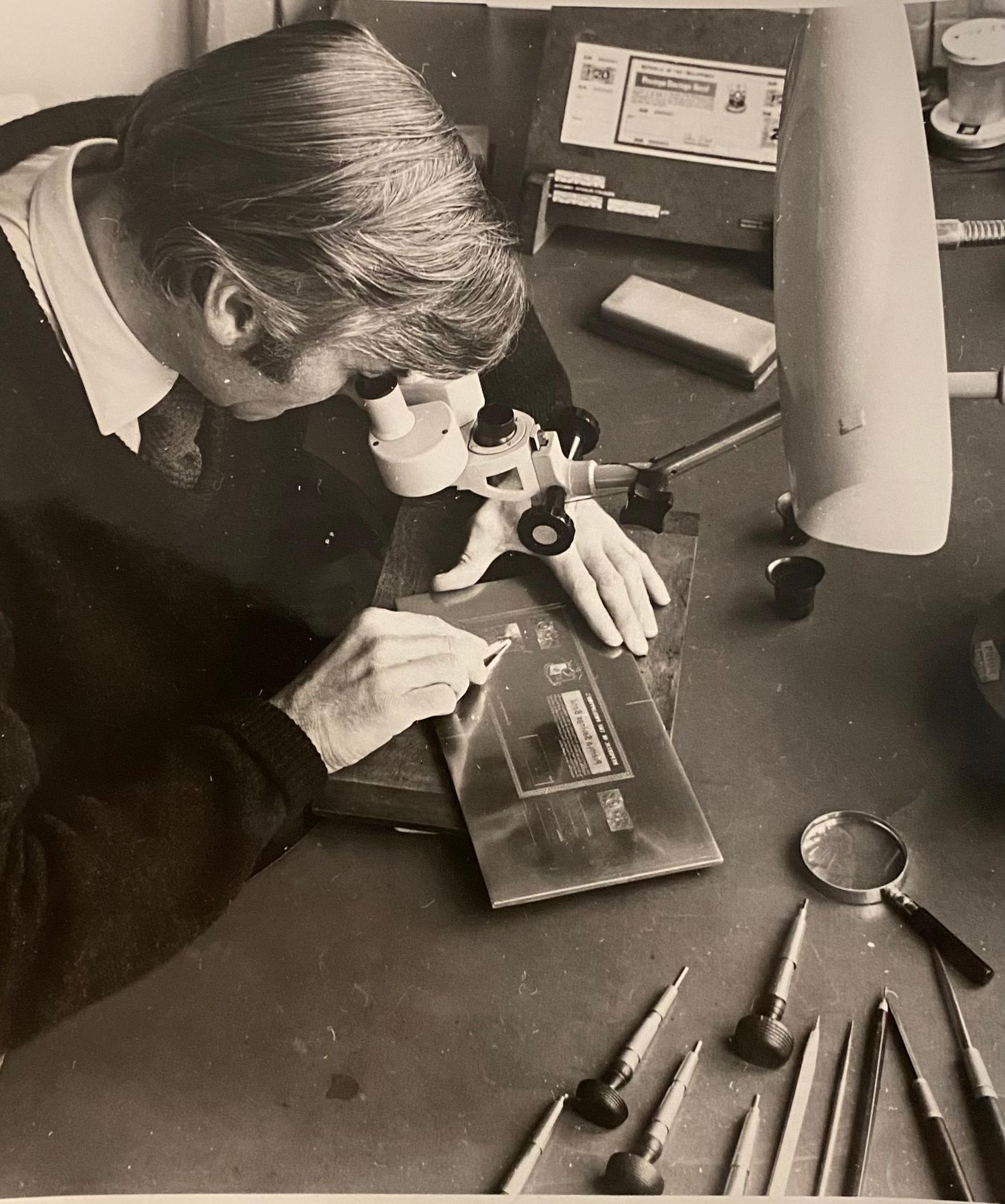 Master engraver Alan Dow's archive collection sold at Toovey's