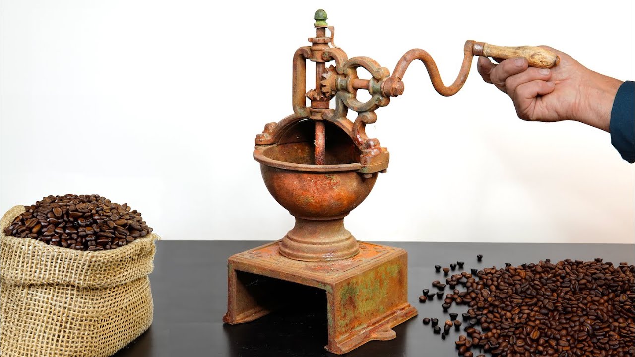 Rusty Coffee Grinder Restoration