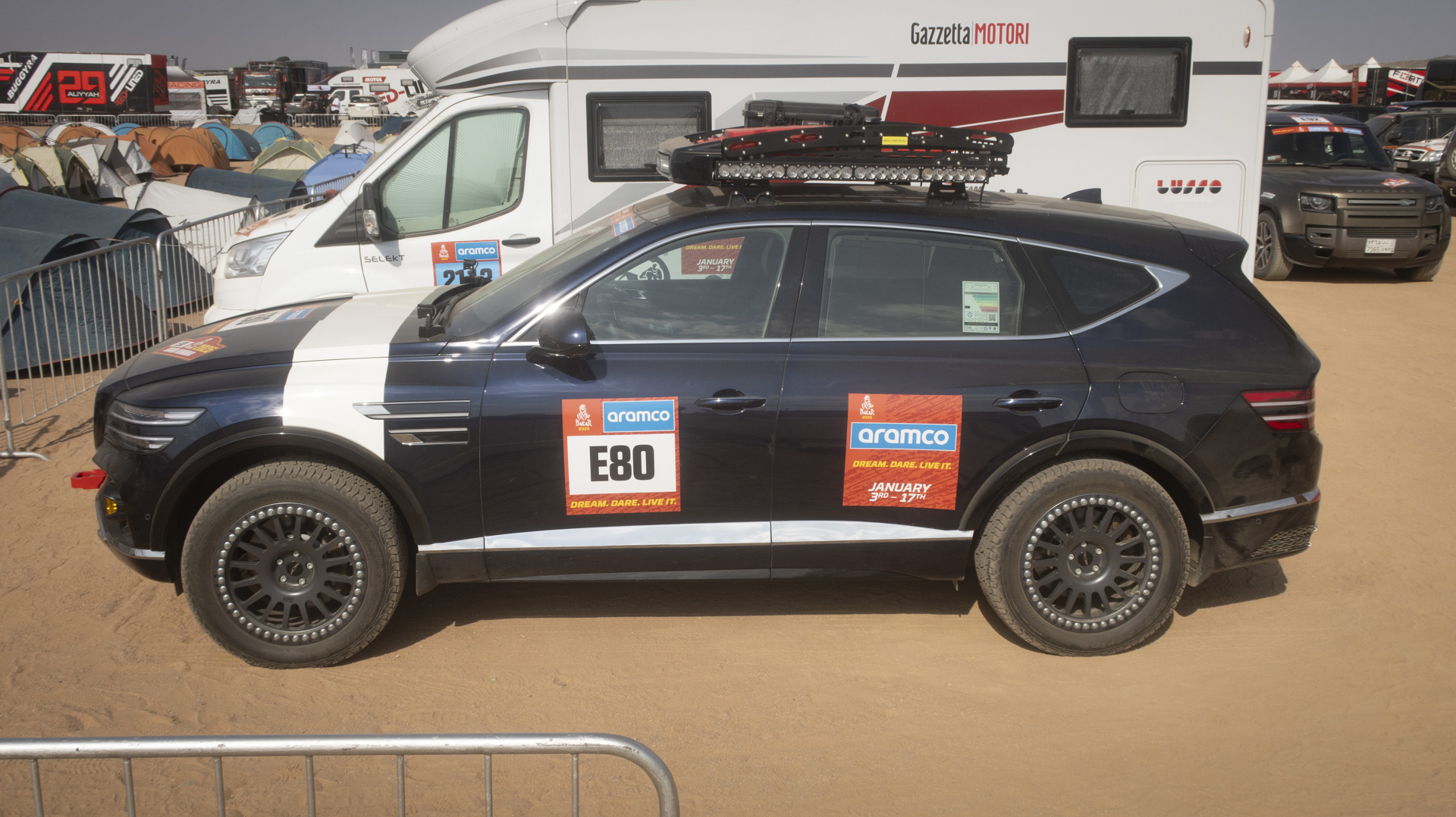 I Spotted This 1-of-1 Genesis GV80 With Sweet Off-Road Mods at the ...