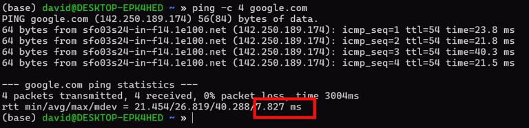 How to Make Sense of Linux Ping Stats
