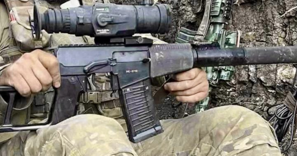 Ukrainian Soldier Captures Rare Russian VSS-M Rifle