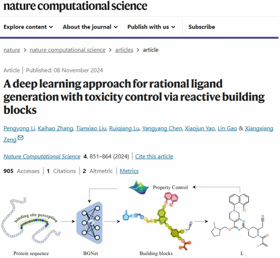 西电计科院教师李朋勇在《Nature Computational Science》发表研究成果