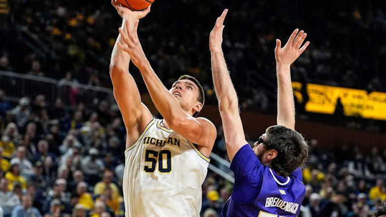 Michigan Basketball: Vlad Goldin earns recognition after dominant week ...