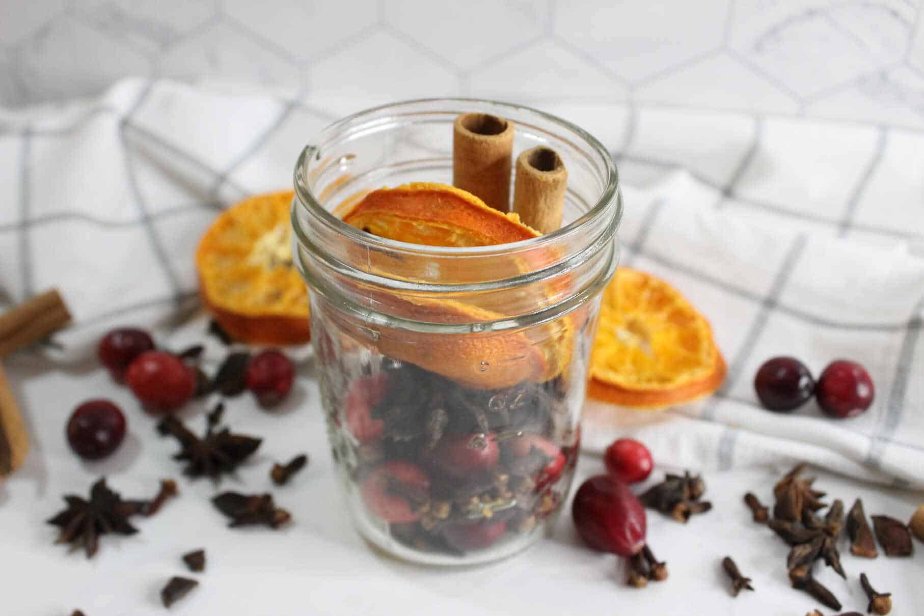 DIY Simmer Pot Blend Jar Kits for Gifts