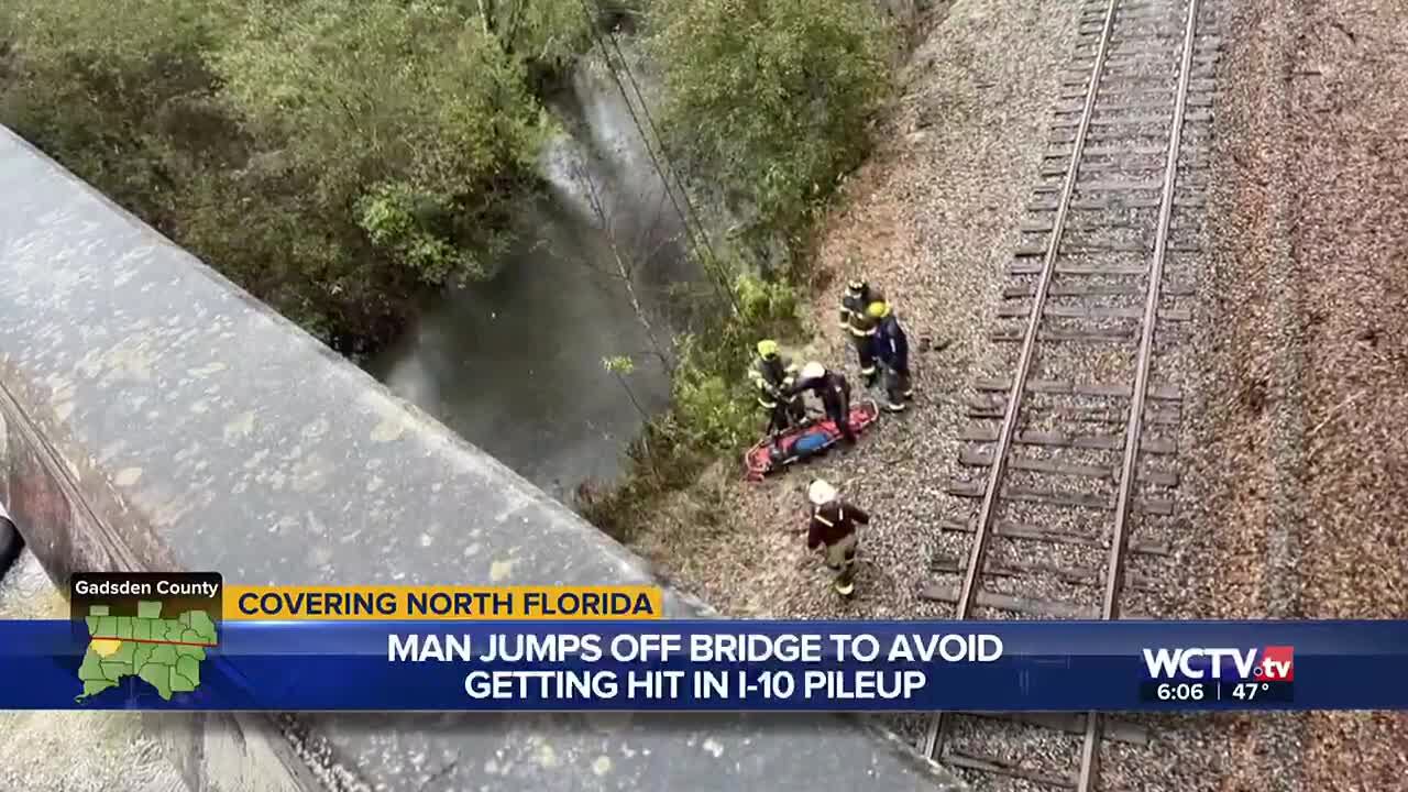 FHP: Tallahassee man critically injured after leaping off overpass to ...