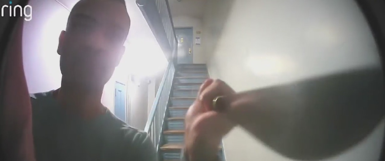 NYC stabbing suspect's outburst caught on camera