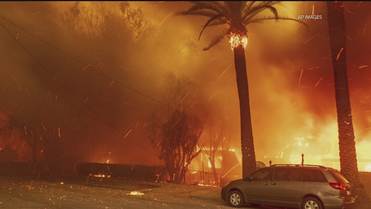 Science behind Santa Ana winds and fires in Southern California
