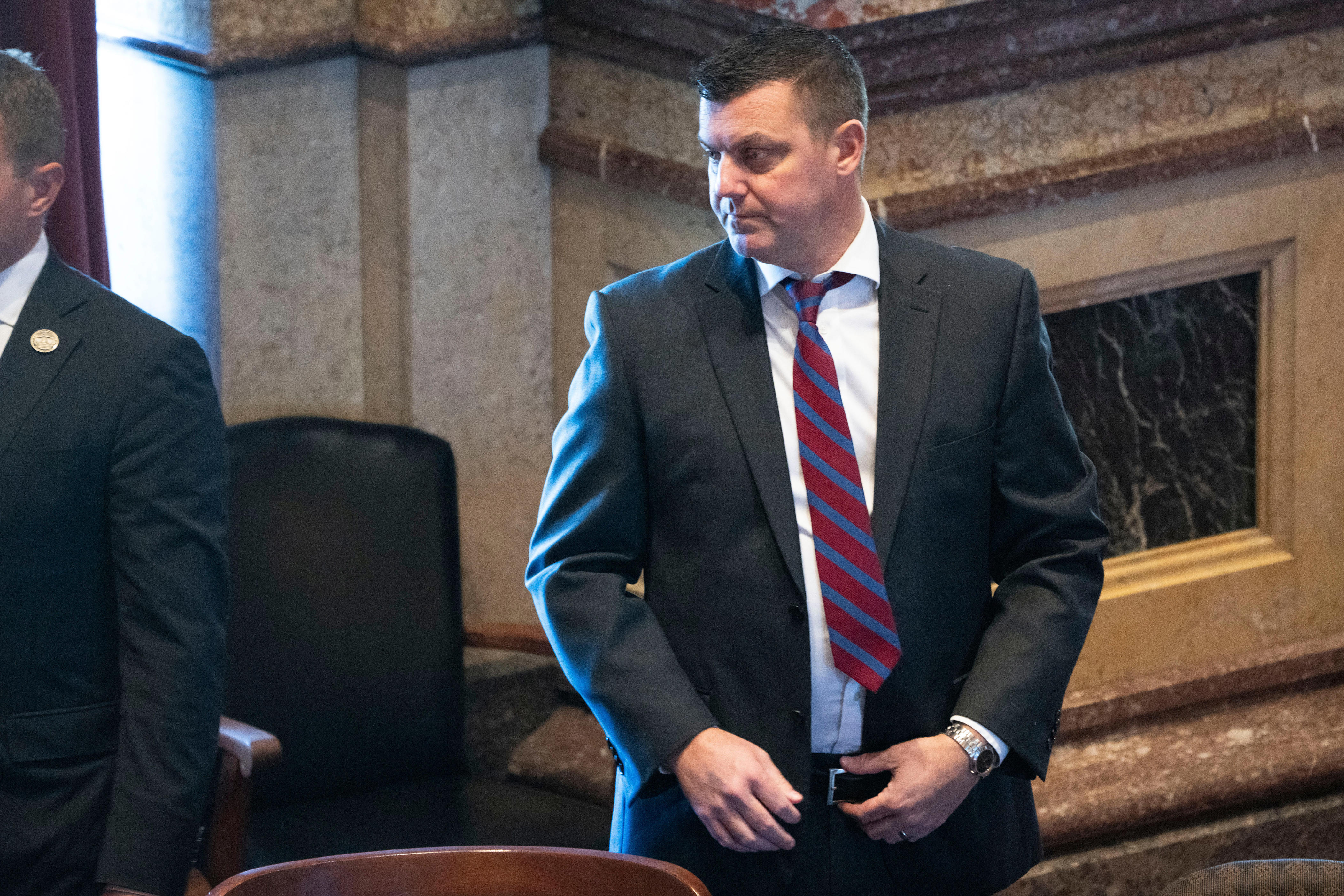 Iowa Senate leader Jack Whitver has seen his brain tumor shrink ...