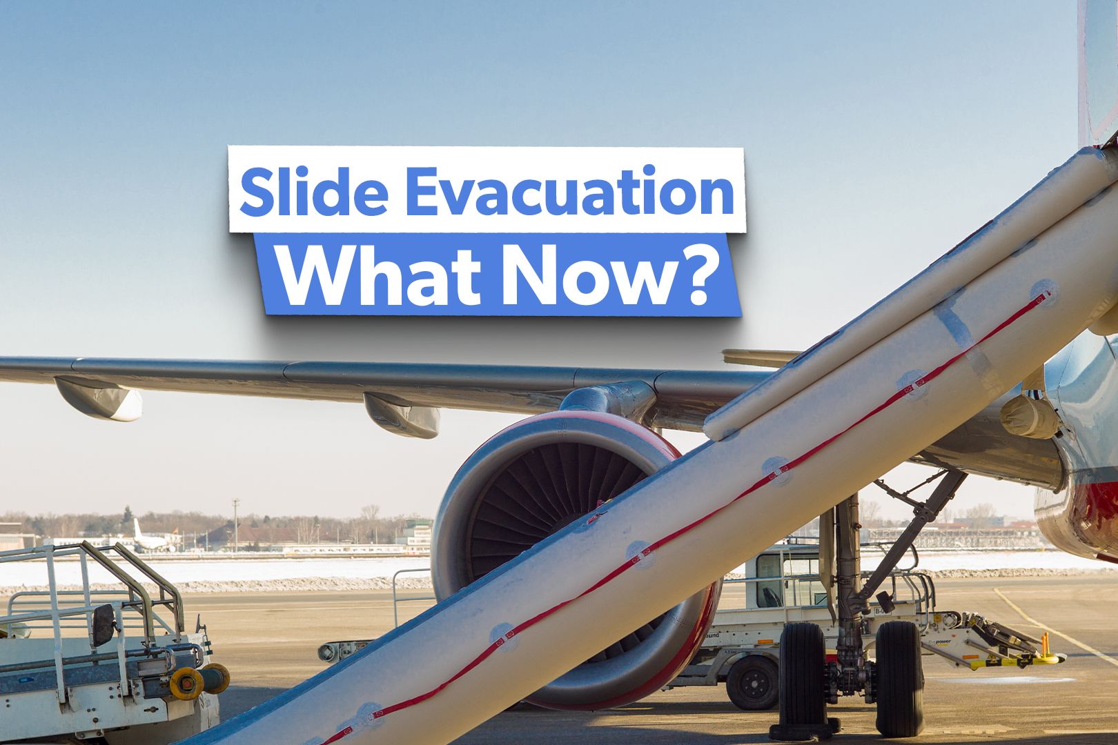 What Should You Do If You Have To Evacuate A Plane Using The Slides?
