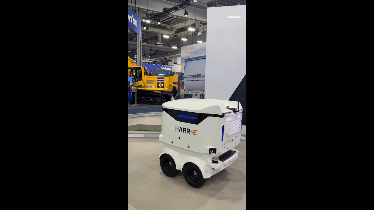 Trash robot could pick up waste on demand at your doorstep