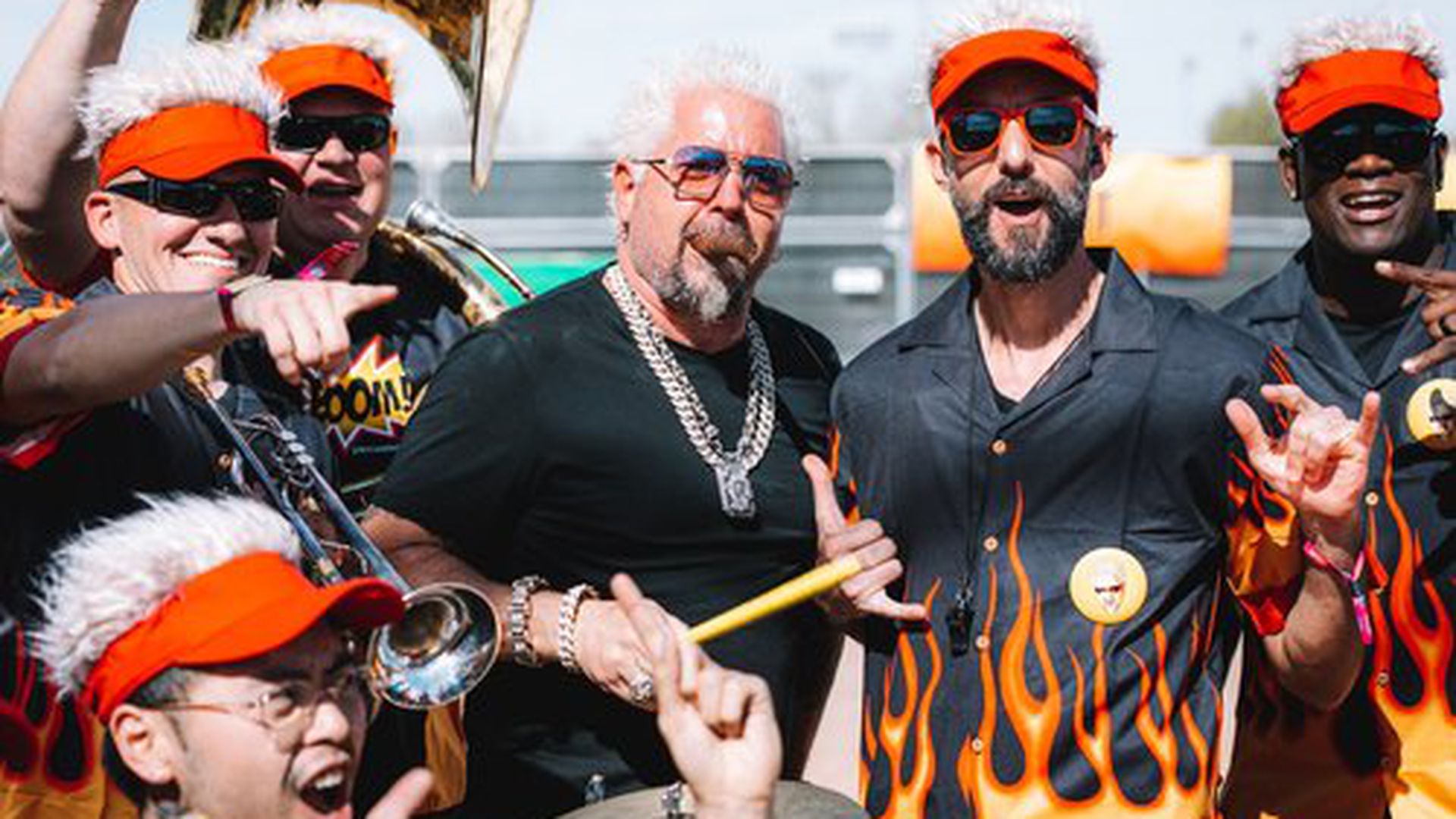 Celebrity chef Guy Fieri brings 3rd annual Flavortown Tailgate to New ...