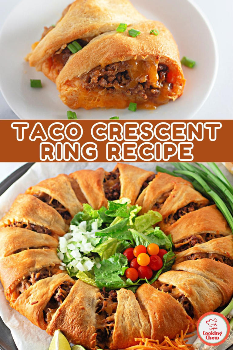 Taco Crescent Ring Recipe