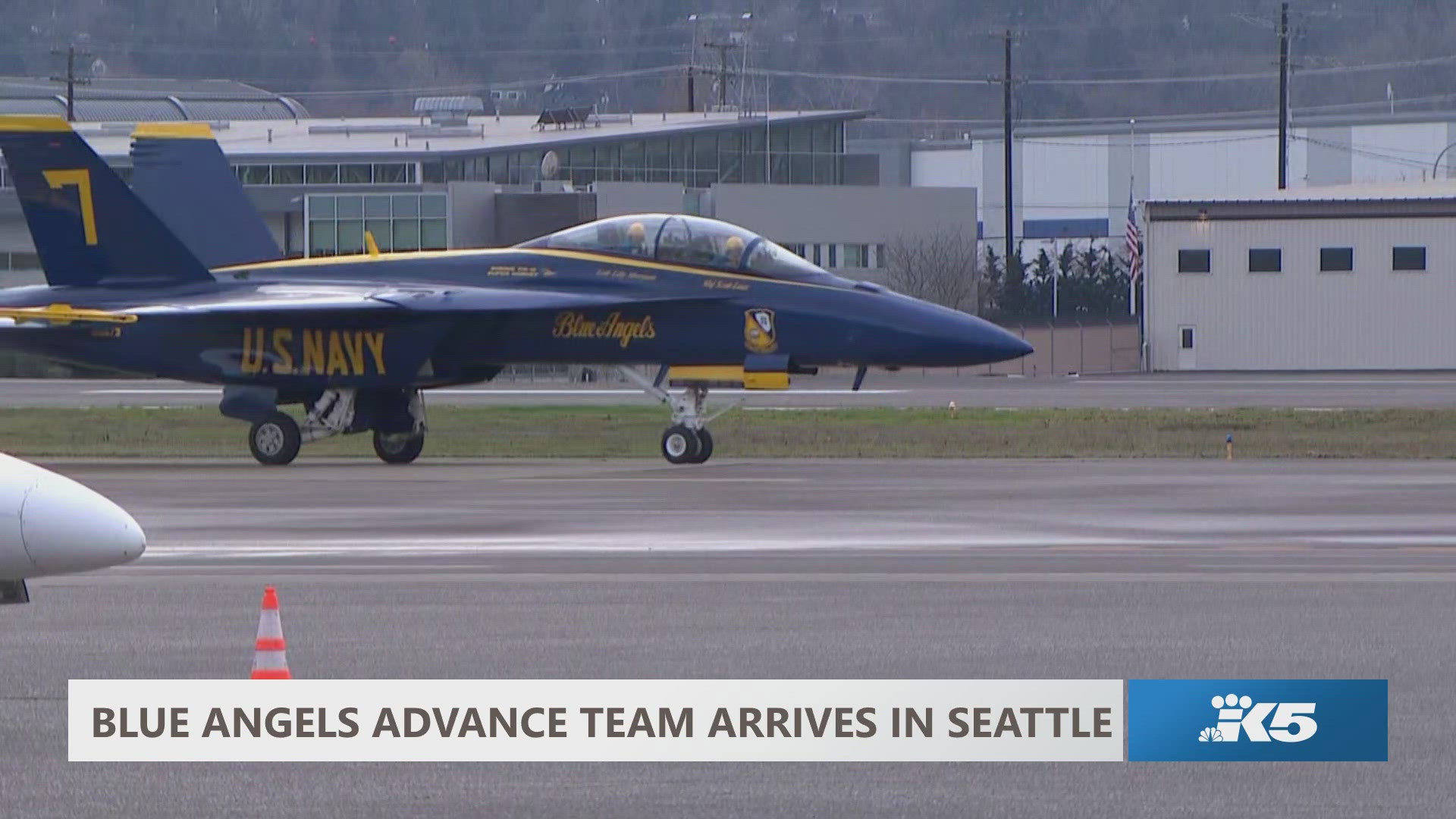 Watch: Blue Angels advance team arrives