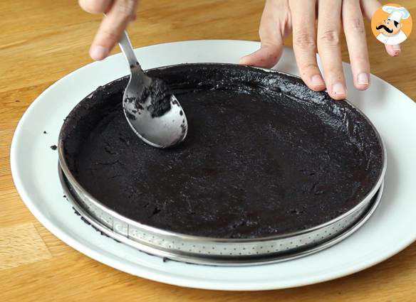 Taartje van Oreo en chocolade