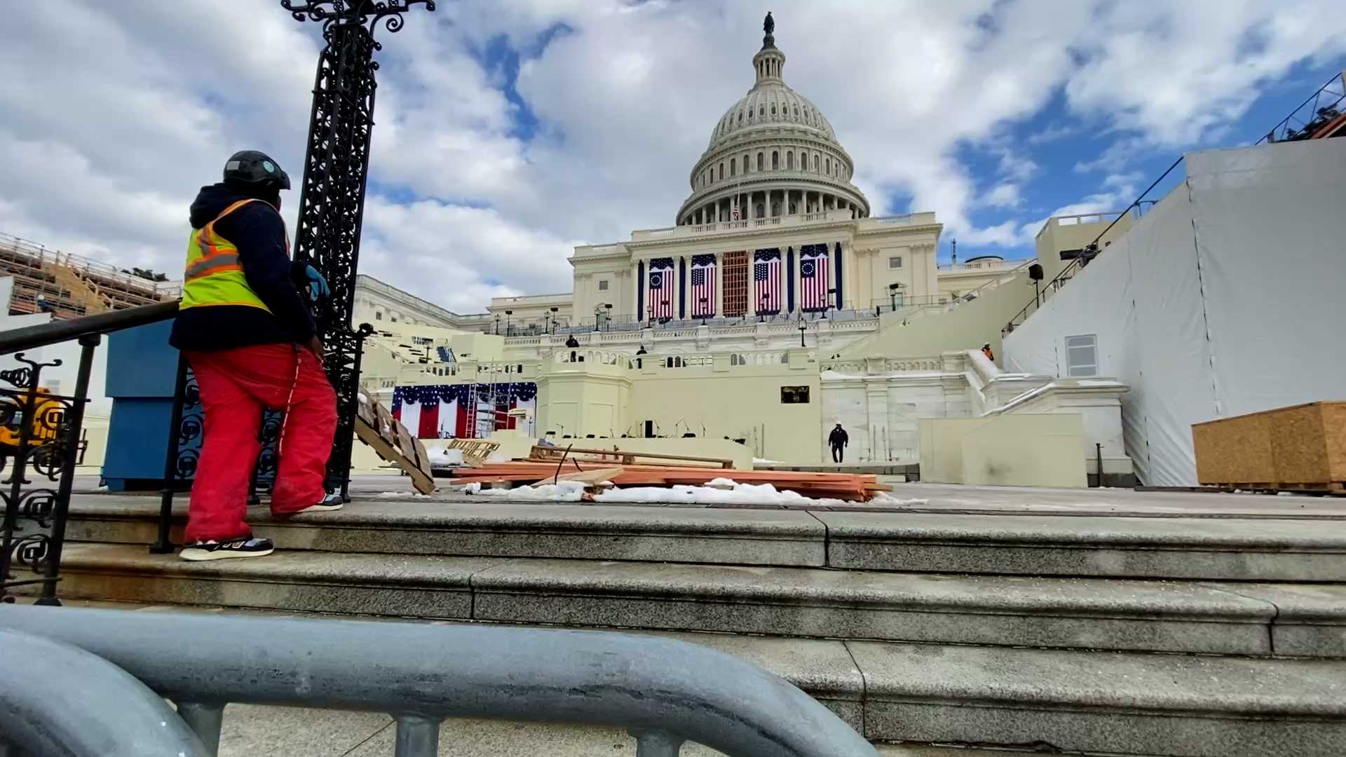 Washington is tightening security for Trump's inauguration