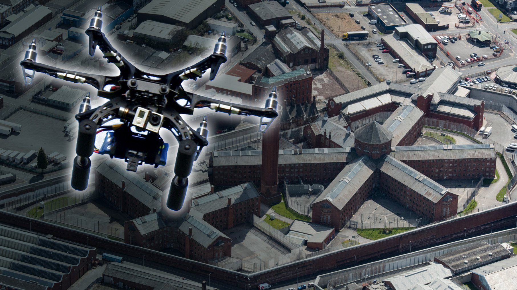 Drones delivering drugs direct to prison cells are 'threat to national ...