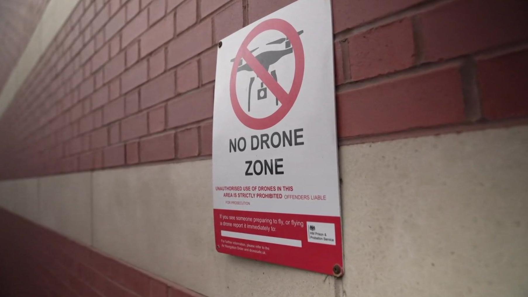 Fears that drones could drop guns into prisons