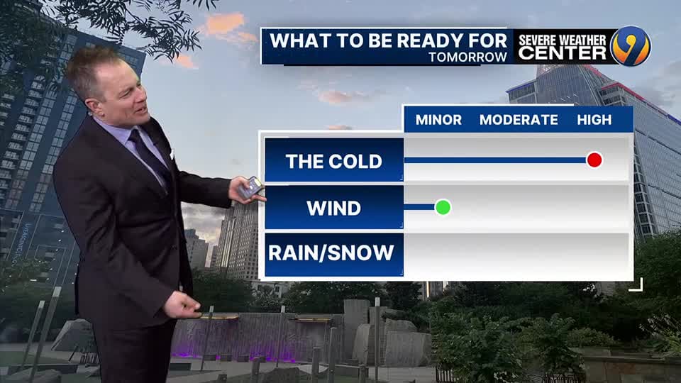 Monday overnight forecast update with Chief Meteorologist John Ahrens