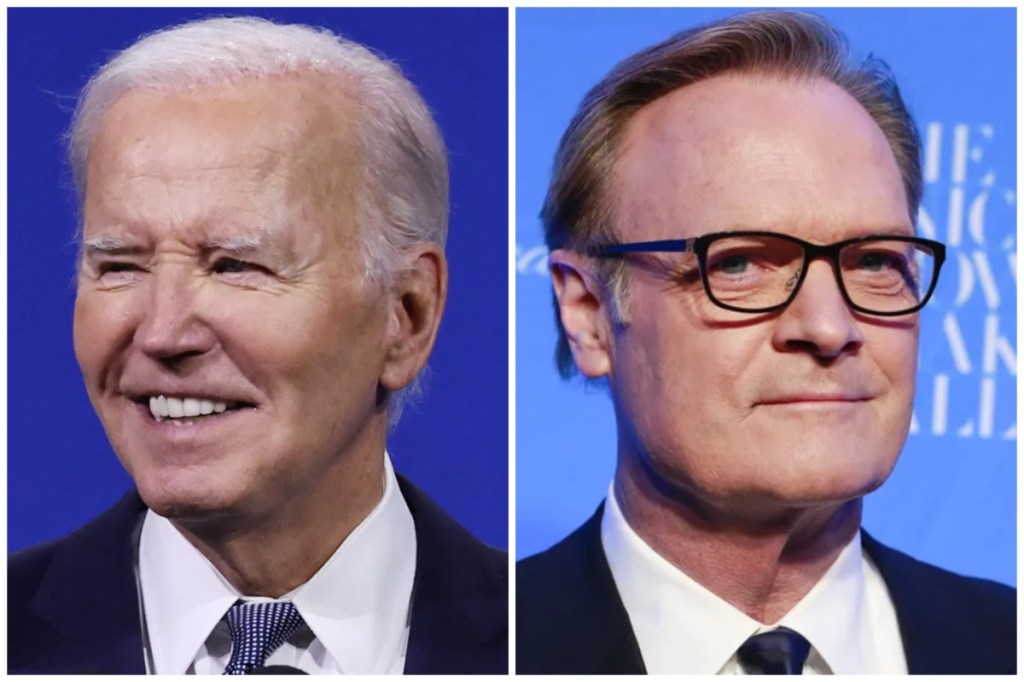 Joe Biden Sets Final Presidential Interview With MSNBC's Lawrence O'Donnell