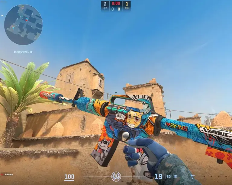 cs2搭配推荐第三期，蓝色系（含投票）