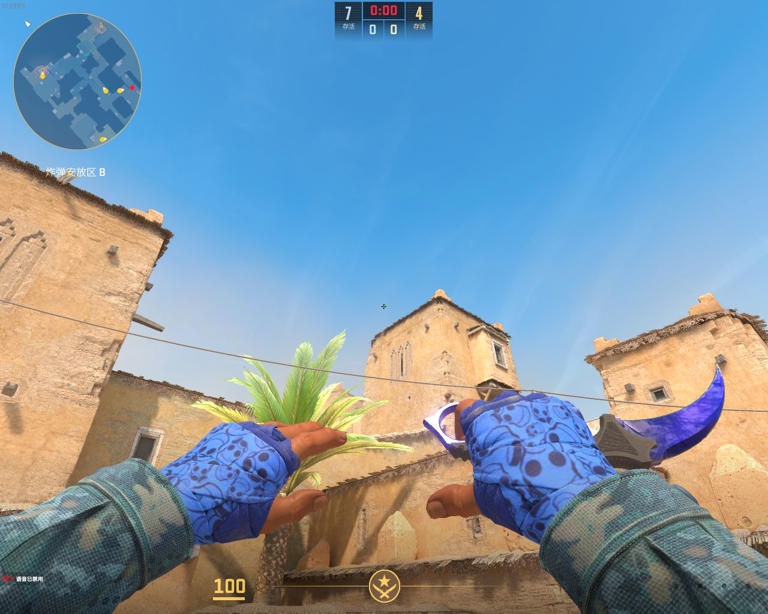 cs2搭配推荐第三期，蓝色系（含投票）