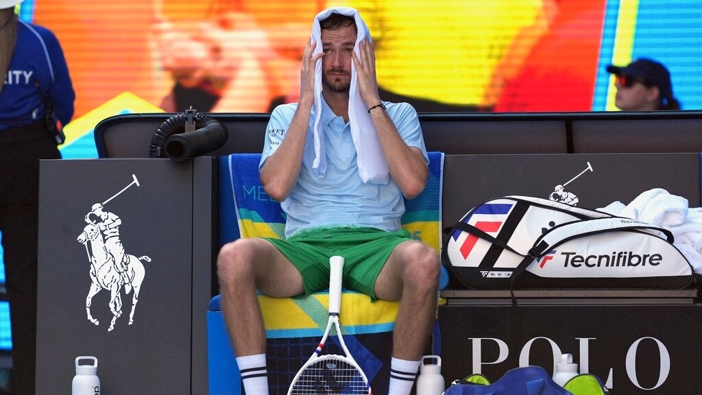 Watch: Daniil Medvedev smashes camera, breaks racquet in frustration