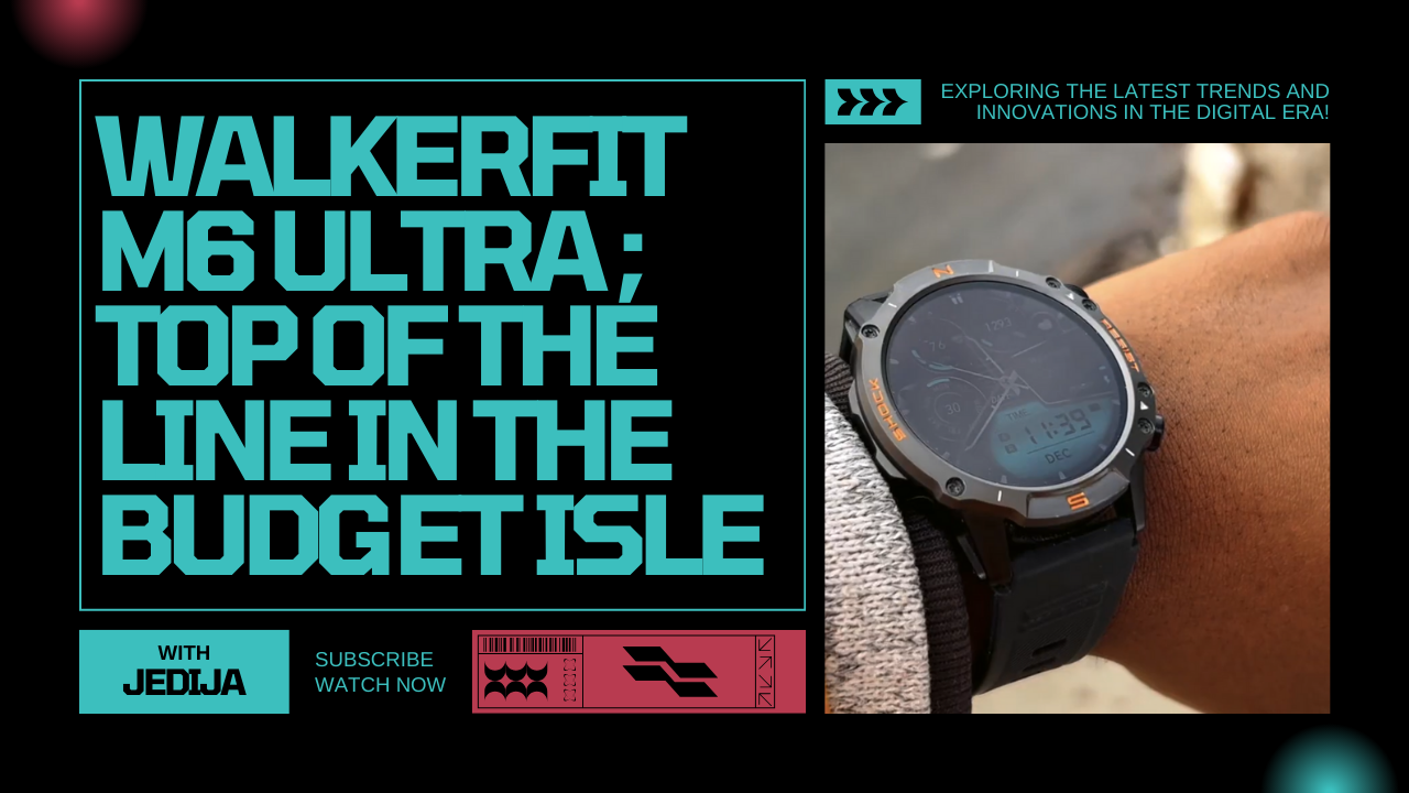 WALKERFIT M6 ULTRA ; Top Of The Line In The Budget Isle