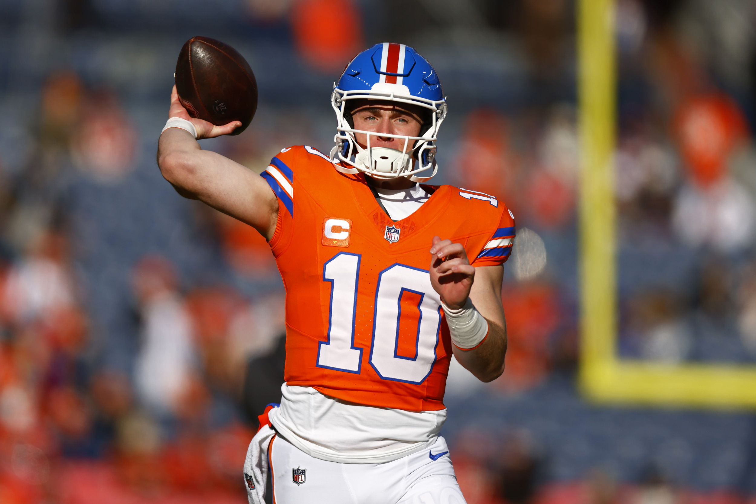 Broncos' QB Bo Nix Played Through Three Back Fractures This Season