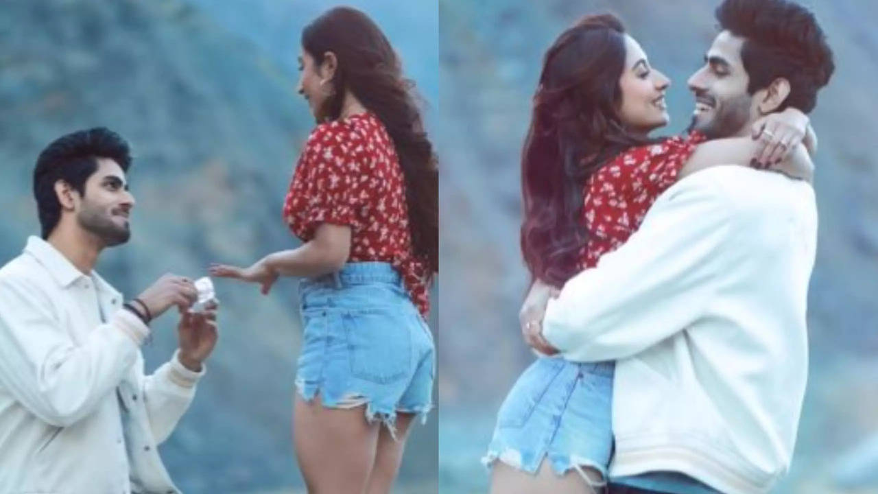 YRKKH’s Rishabh Jaiswal PROPOSES To Girlfriend Shreya Kalra - Watch Video