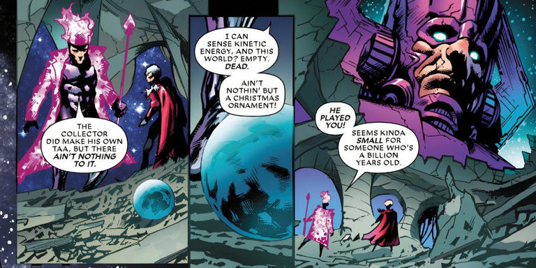 Gambit's New Powers Makes Him Into Galactus' Opposite, Ending the Devourer's Reign