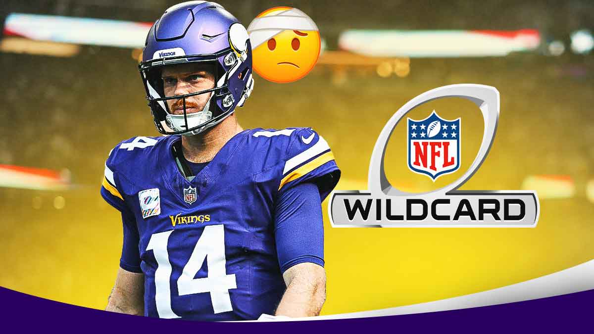 Vikings’ Sam Darnold roughed up by Rams in postseason feat not seen in ...
