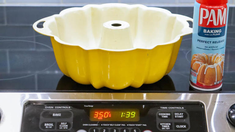 A box of butter cake mix makes it easy to whip up Aunt Faye's pound cake