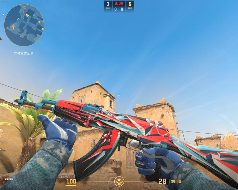 cs2搭配推荐第三期，蓝色系（含投票）