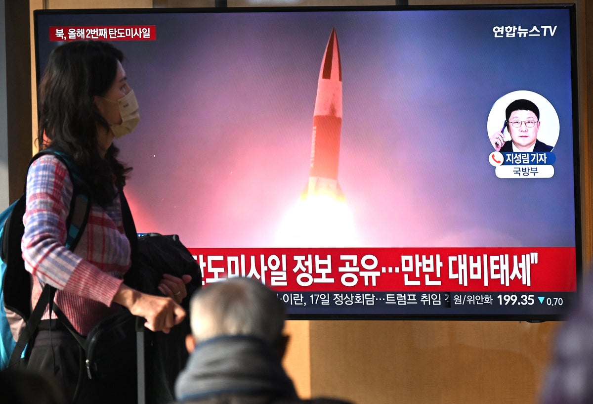 North Korea fires multiple missiles as Japanese foreign minister visits ...