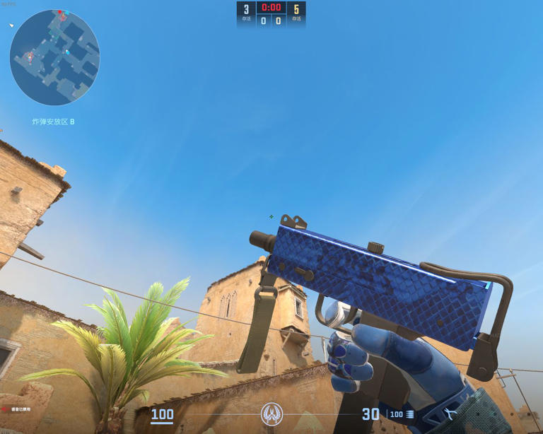 cs2搭配推荐第三期，蓝色系（含投票）