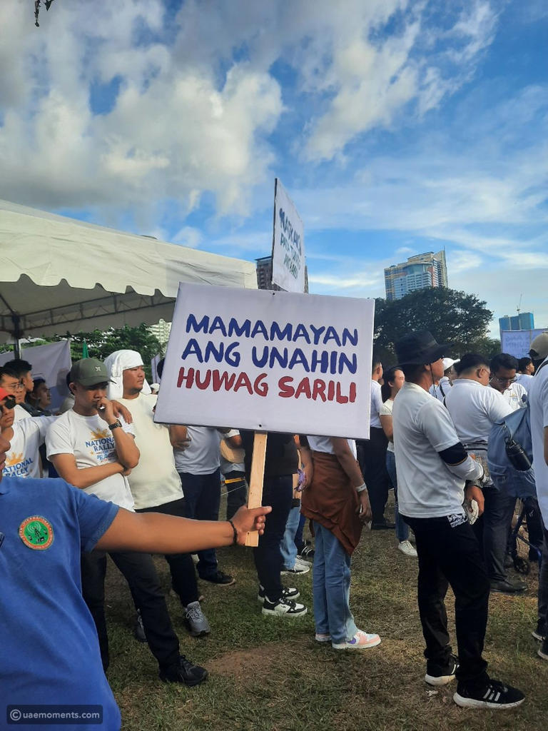 Massive Rally for Peace Draws 2 Million+ in the Philippines