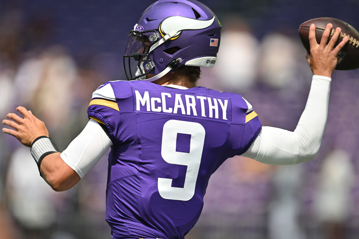 JJ McCarthy Looks 'Surgical' in Vikings OTA Practice Highlights