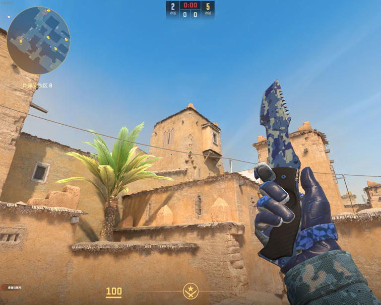 cs2搭配推荐第三期，蓝色系（含投票）