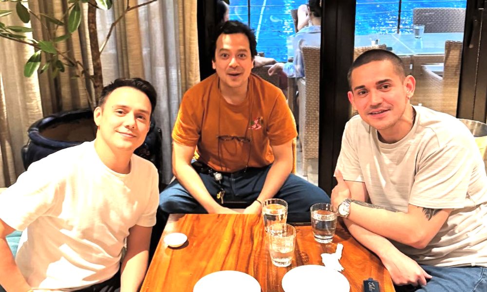 John Lloyd Cruz reunites with ‘Tabing Ilog’ co-stars Paolo Contis ...