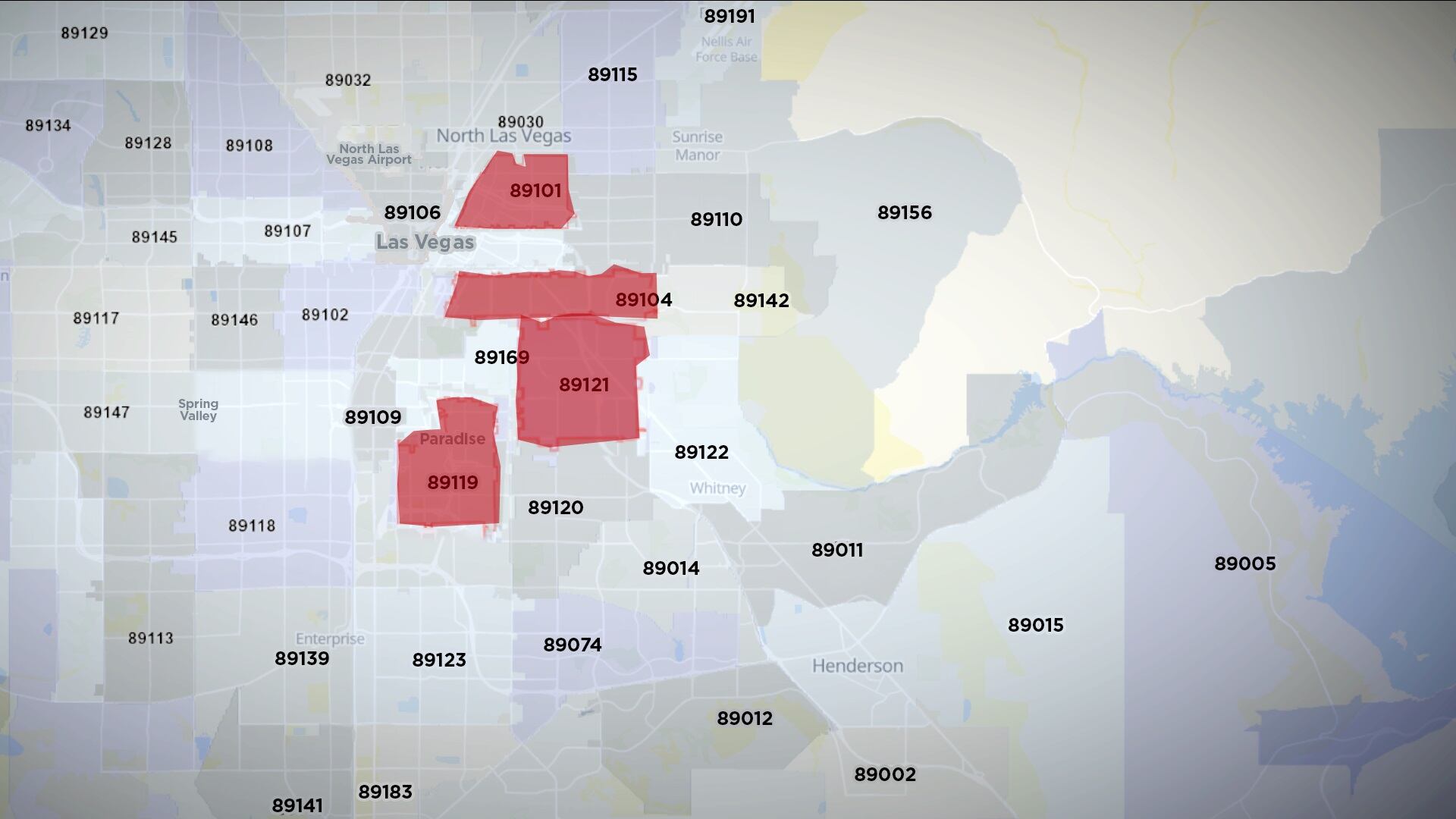 Map: Where are the most overdose deaths across Las Vegas?